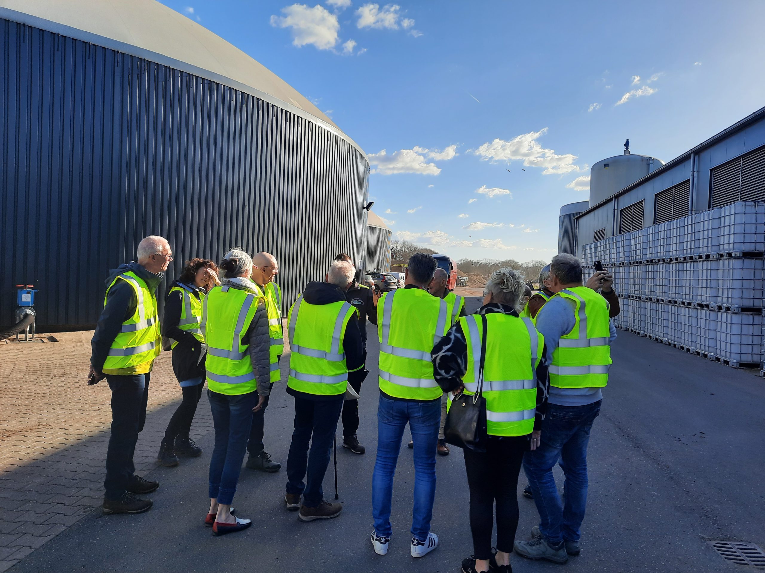 Excursie groen gas-installatie Hardenberg - GZINext